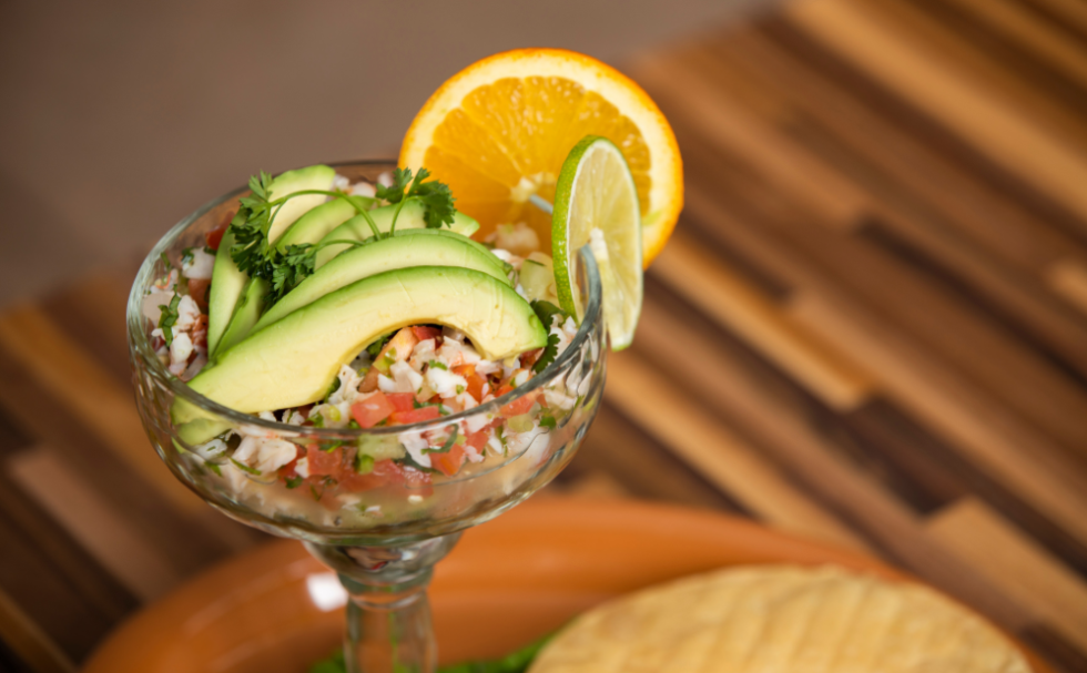 Citrus Shrimp Ceviche Cups | thrifty specialty produce and meats